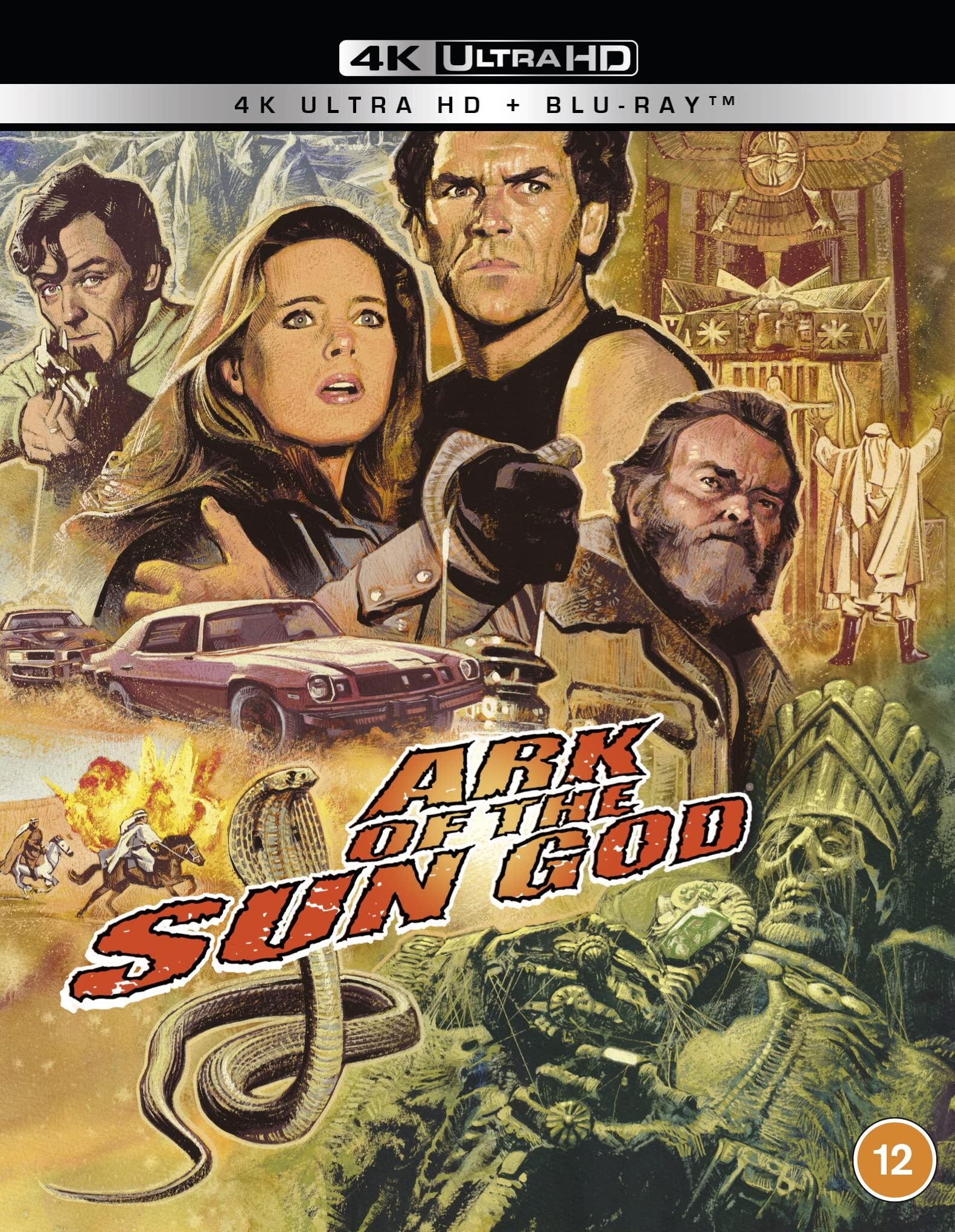 The Ark of the Sun God 4K - 88 Films - Blu ray 4K – Metaluna Store