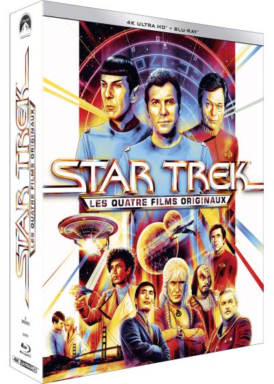 Star Trek - Les 4 films originaux 4K (sans fourreau) Occaz – Metaluna Store