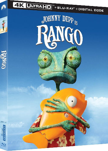 Rango 4K - film blu ray 4K - Paramount Pictures – Metaluna Store