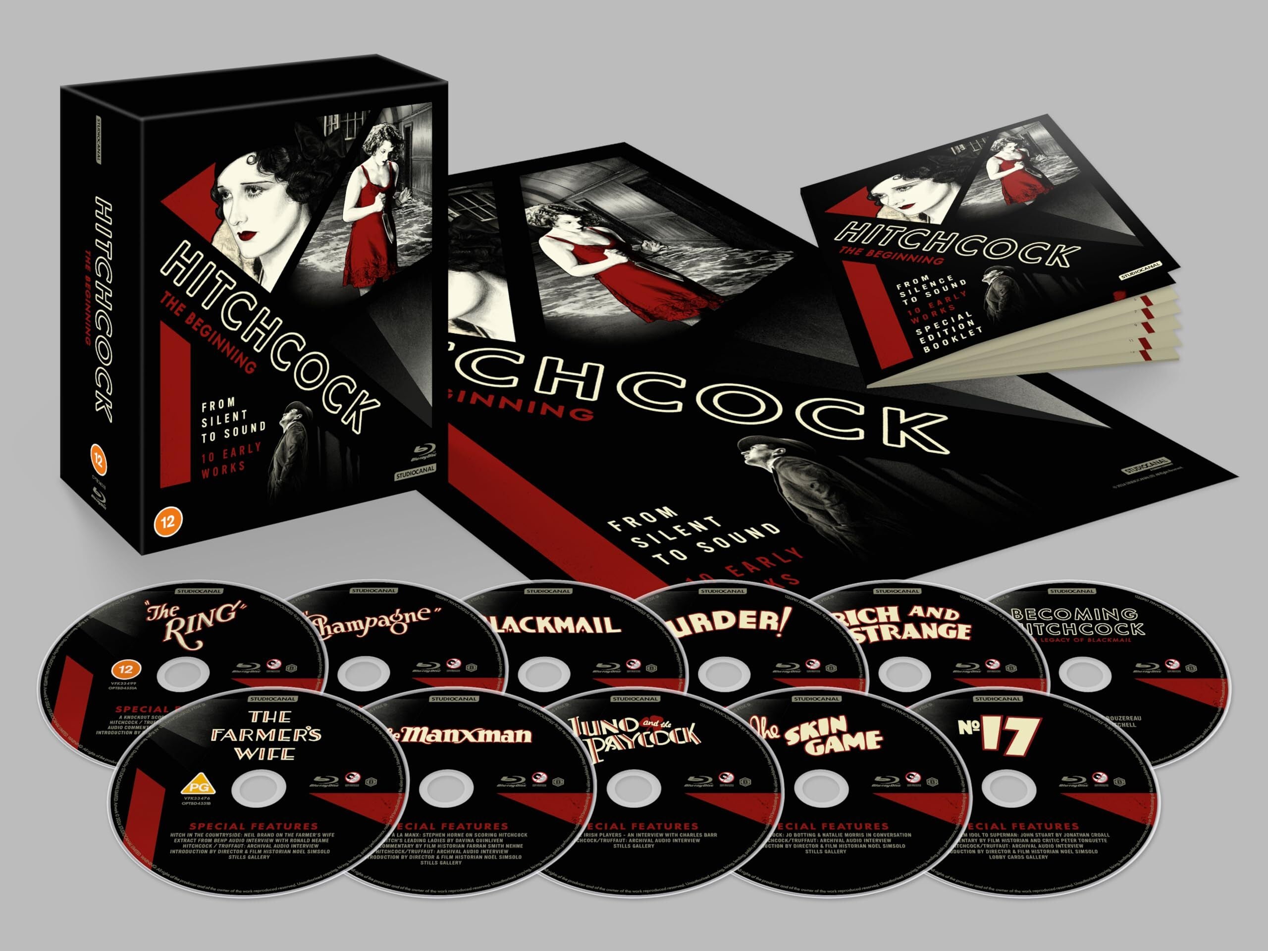 Hitchcock: The Beginning - film blu ray - Studio Canal – Metaluna Store