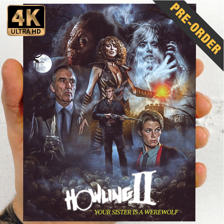Howling II: Your Sister Is A Werewolf 4K - Blu ray UHD 4K - Vinegar ...