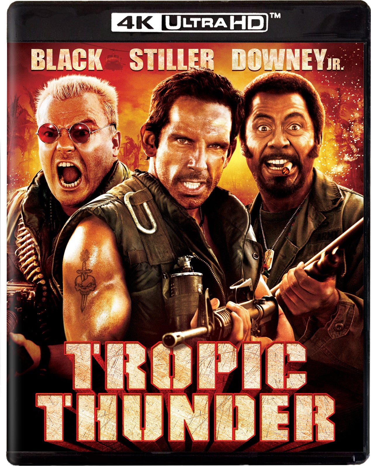 Tropic Thunder 4K - bluray - 2022 – Metaluna Store