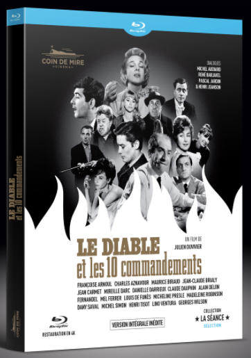 The Devil and the 10 commandments - blu ray film - 2021 – Metaluna Store