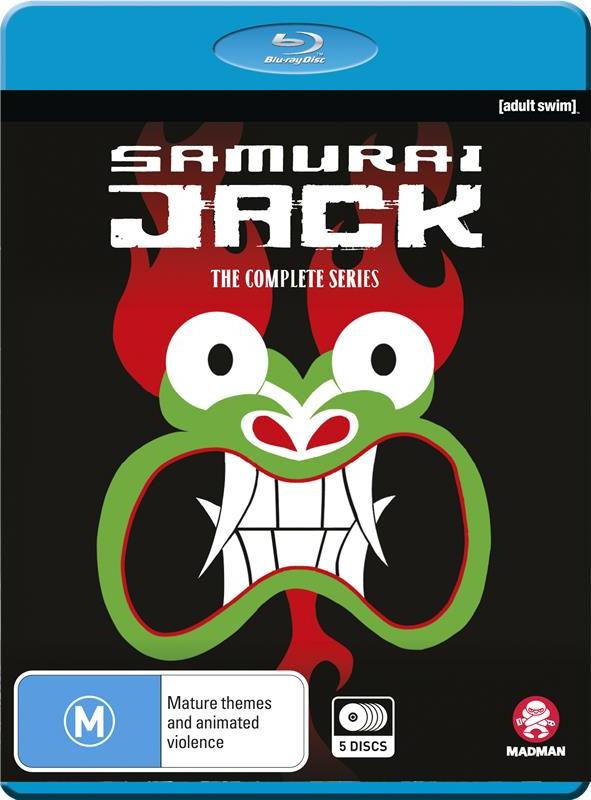 Samurai Jack: The Complete Series - blu ray movie - 2021 – Metaluna Store